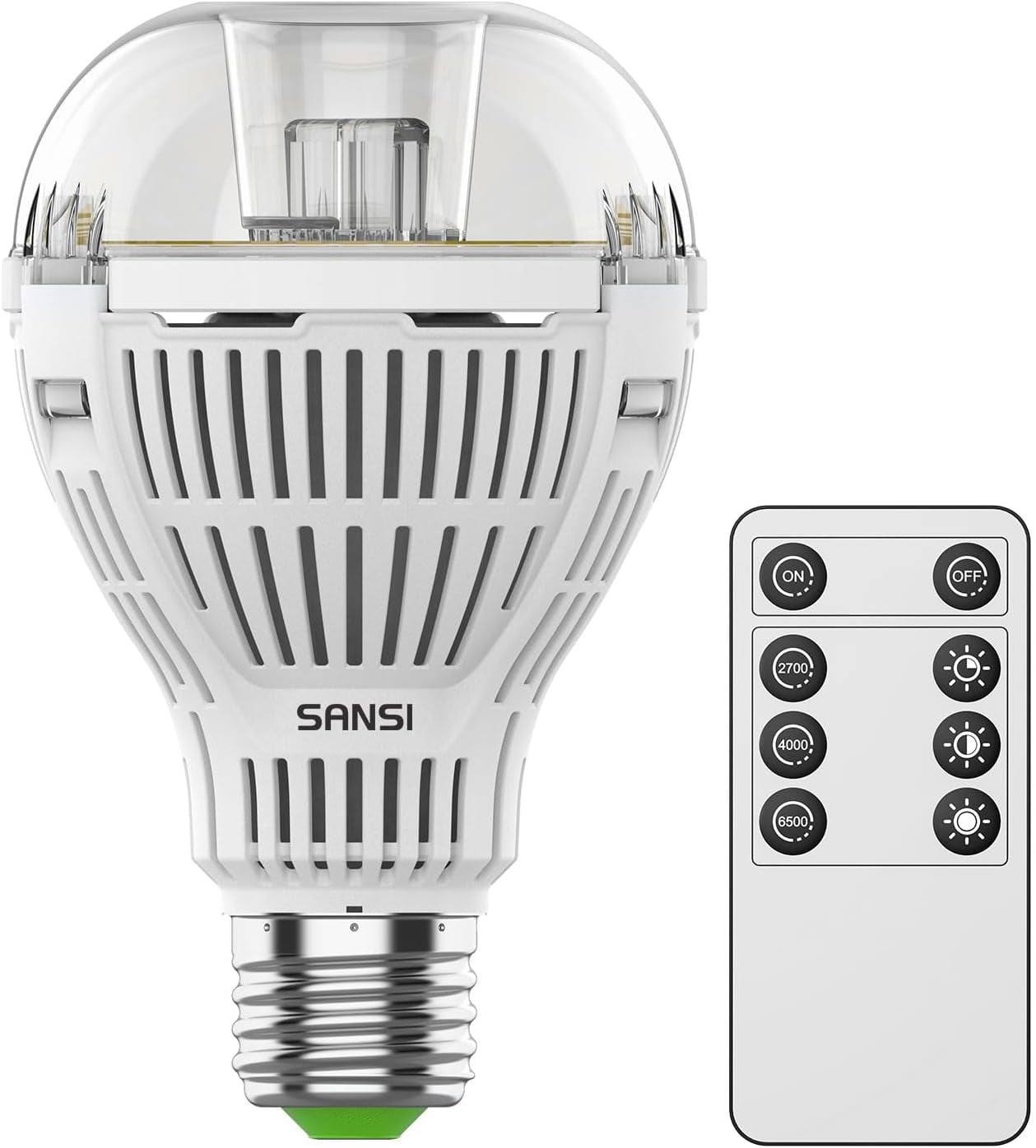 Smart LED Light Bulb, 2200LM Voice Remote Control 2700K 4000K 6500K ...