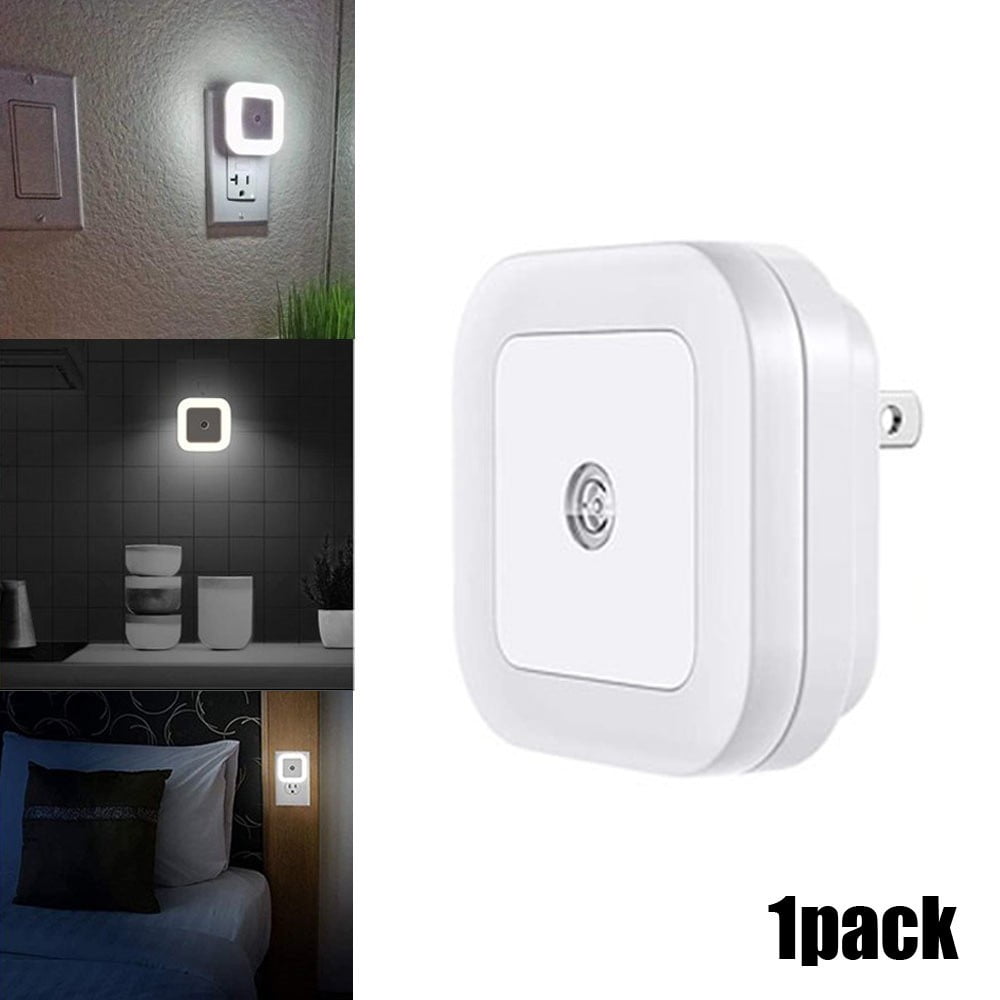 Smart LED Motion Sensor Night Light - Auto On/Off White Light for ...