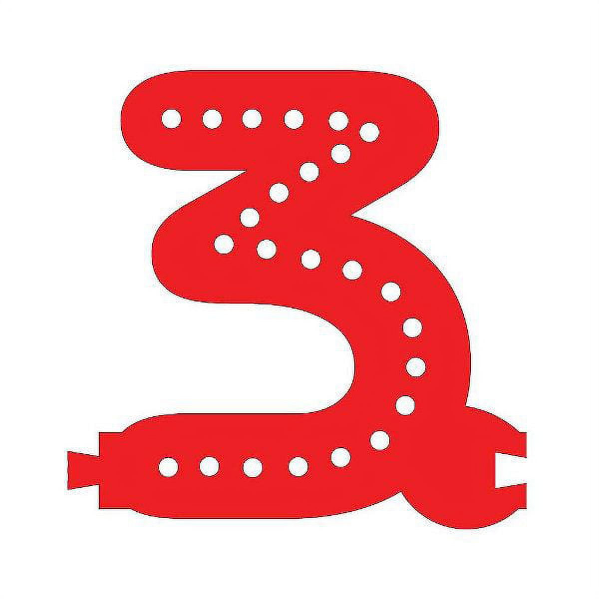 Smart LED Number 3 - RED - Walmart.com