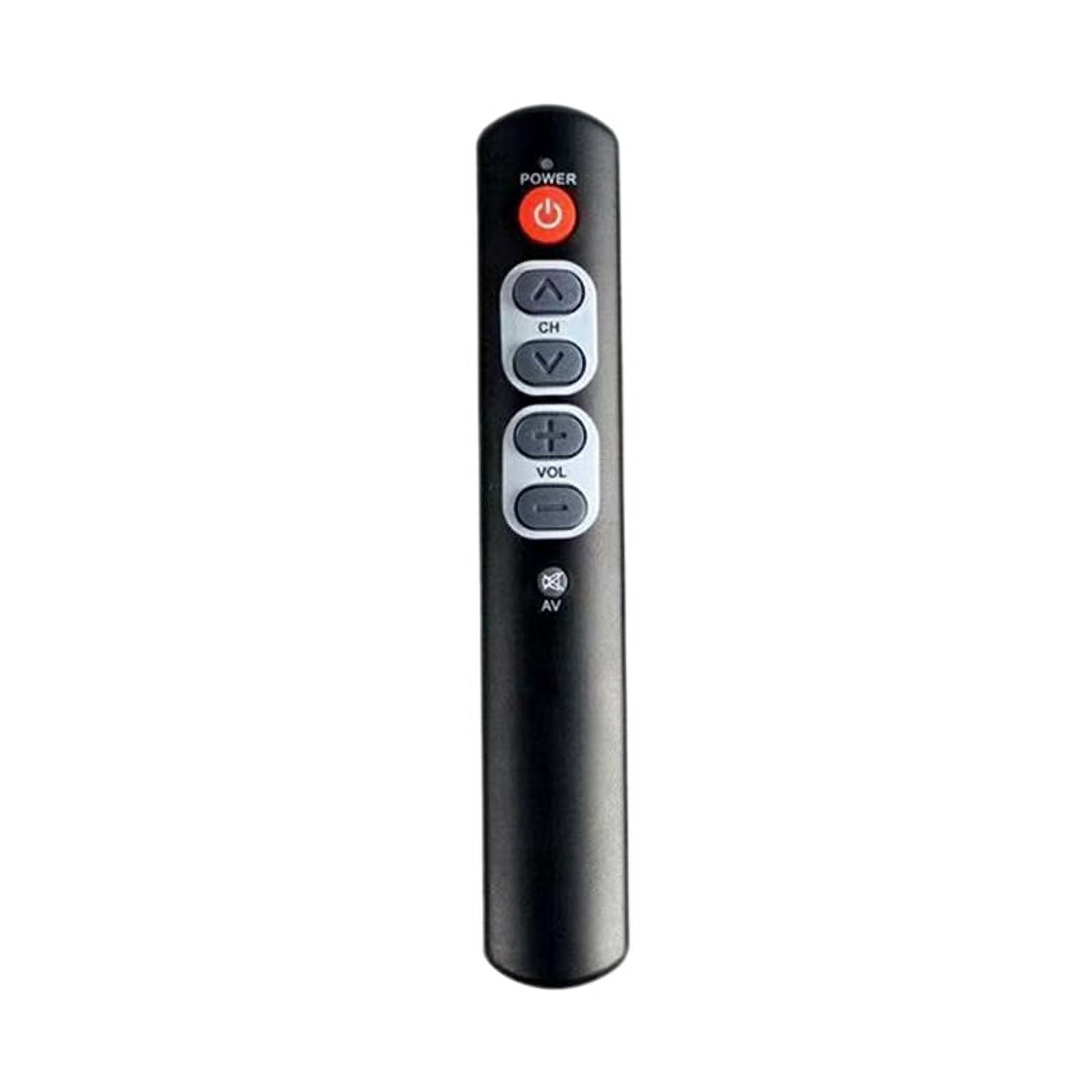 Smart Learning Remote Control TV Remote Control 6 Large Buttons for TV ...