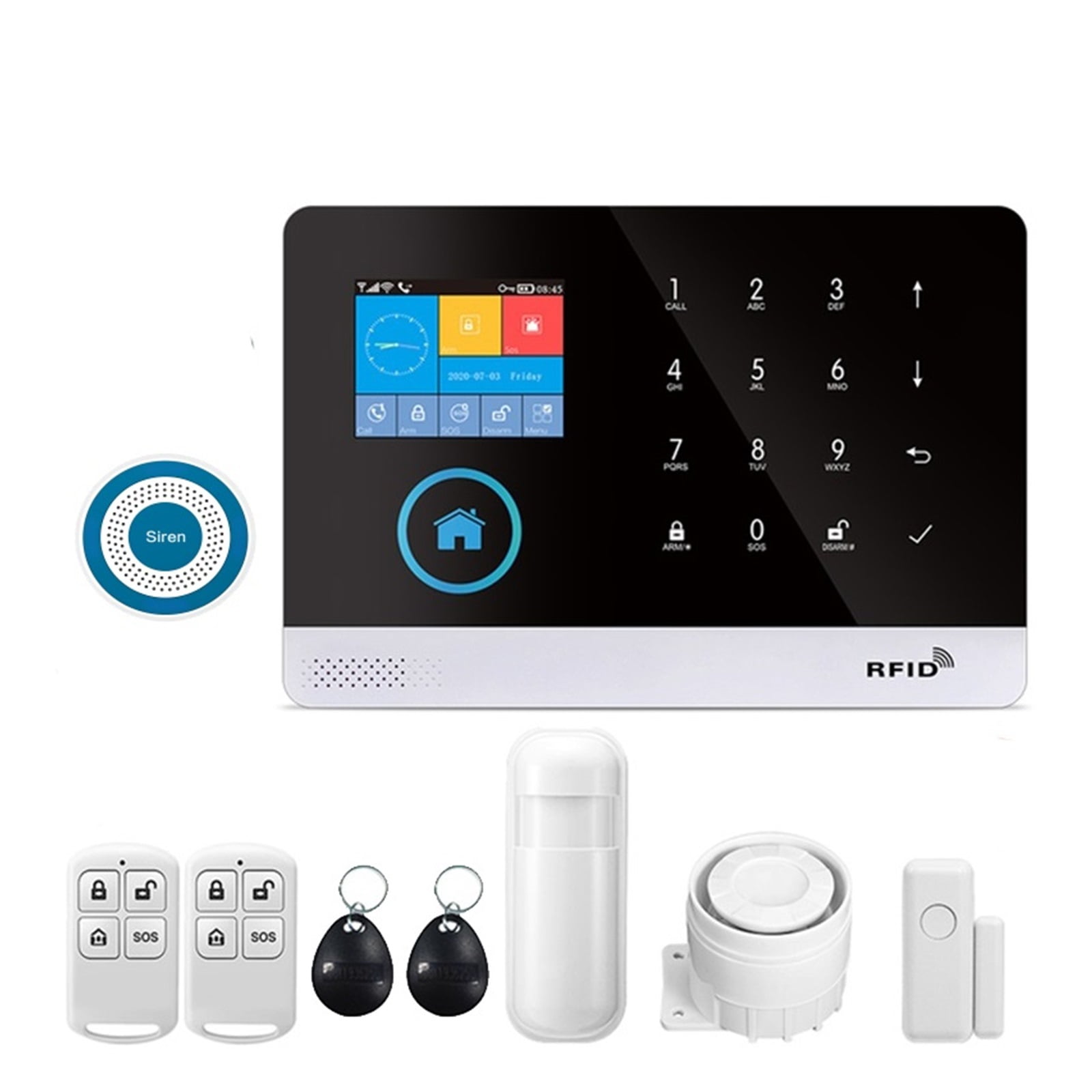Smart Leben Alarm Monitor System Für Home GSM Sicherheit Alarm Host Mit ...