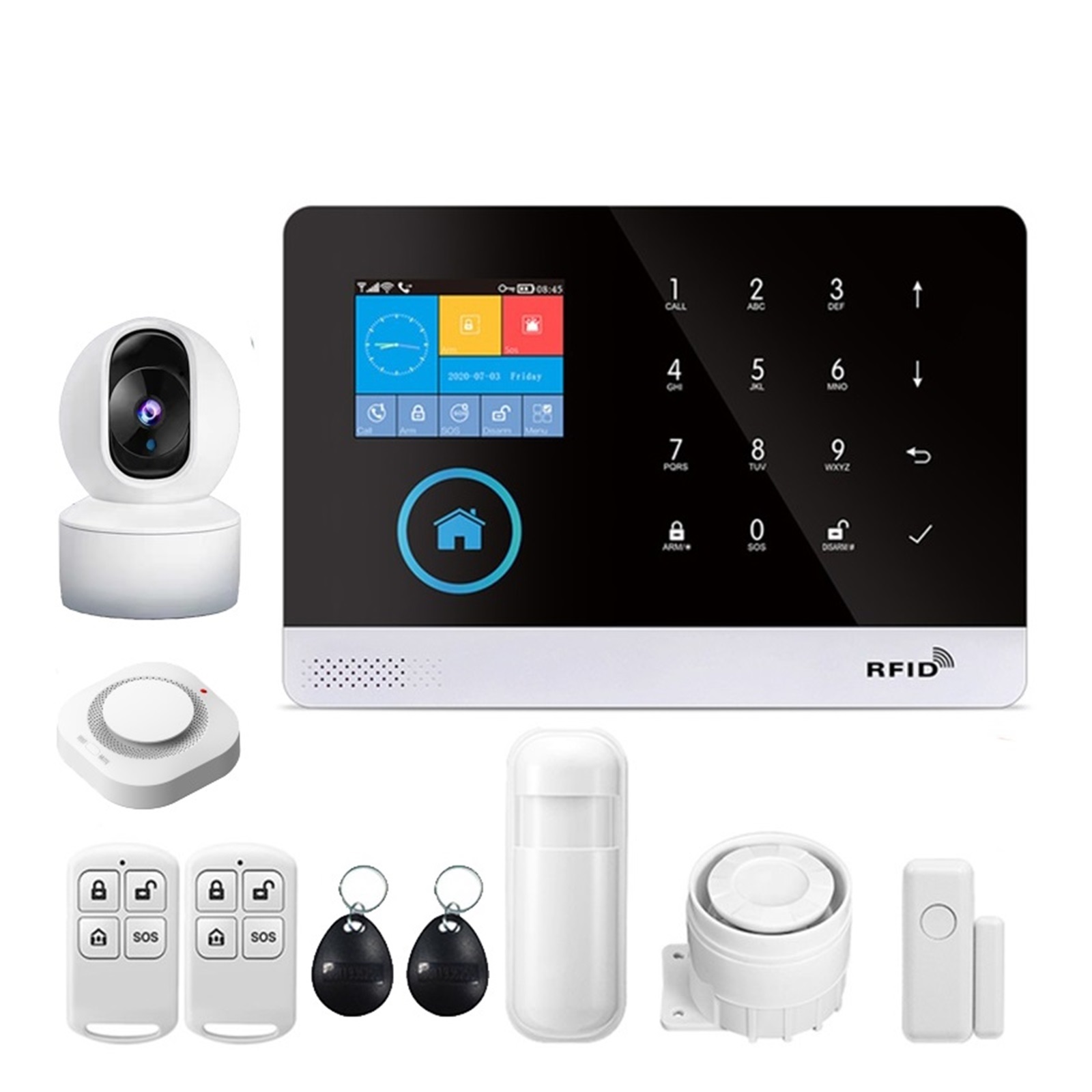 Smart Leben Alarm Monitor System Für Home GSM Sicherheit Alarm Host Mit ...