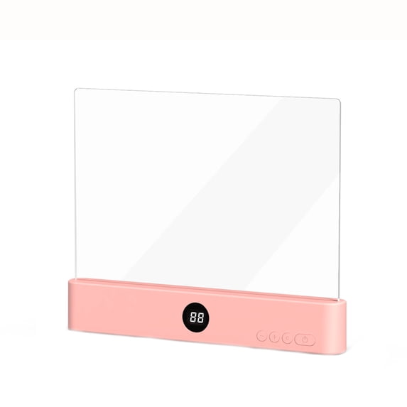 Smart Led Reading Light, Flat Book Light, Rechargeable Clear LED Smart ...