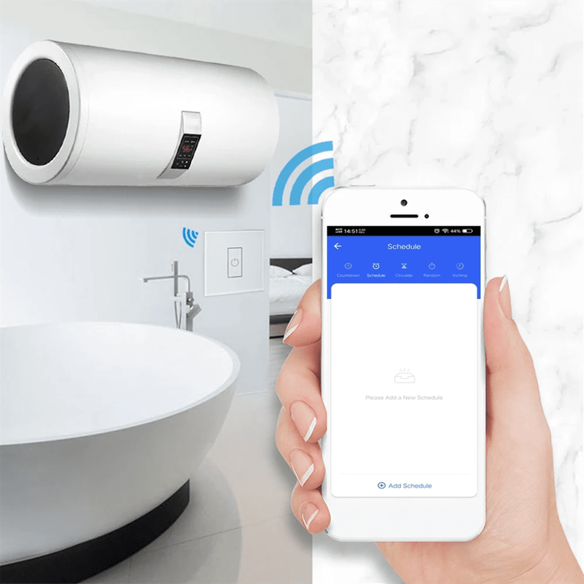 Smart Life Boiler Switch WiFi 20A High Power Circuit Breaker for ...