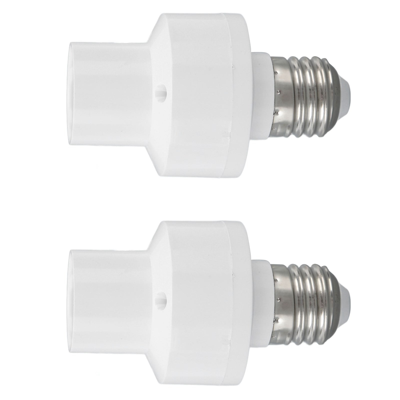 Smart Light Bulb Socket, Wireless Light Bulb Socket White 2PCS For Home ...