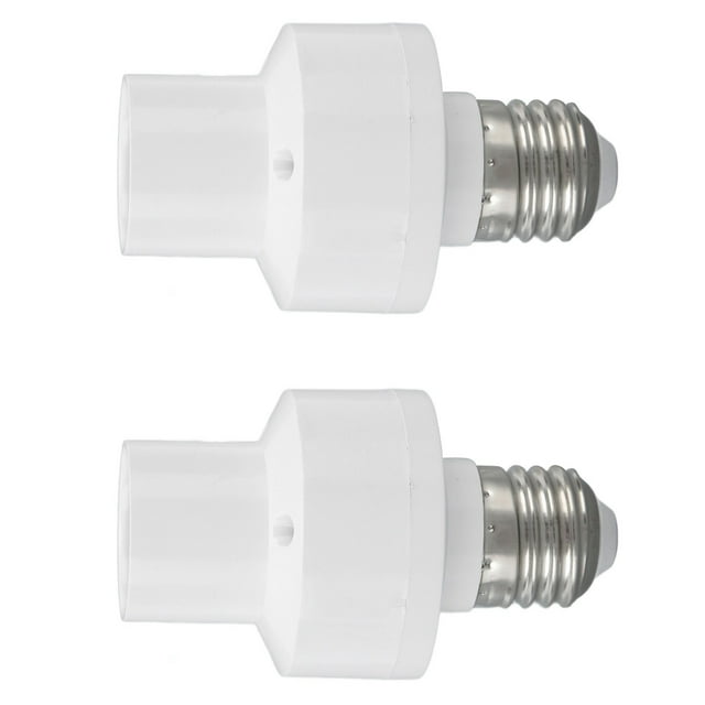 Smart Light Bulb Socket, Wireless Light Bulb Socket White 2PCS For Home ...