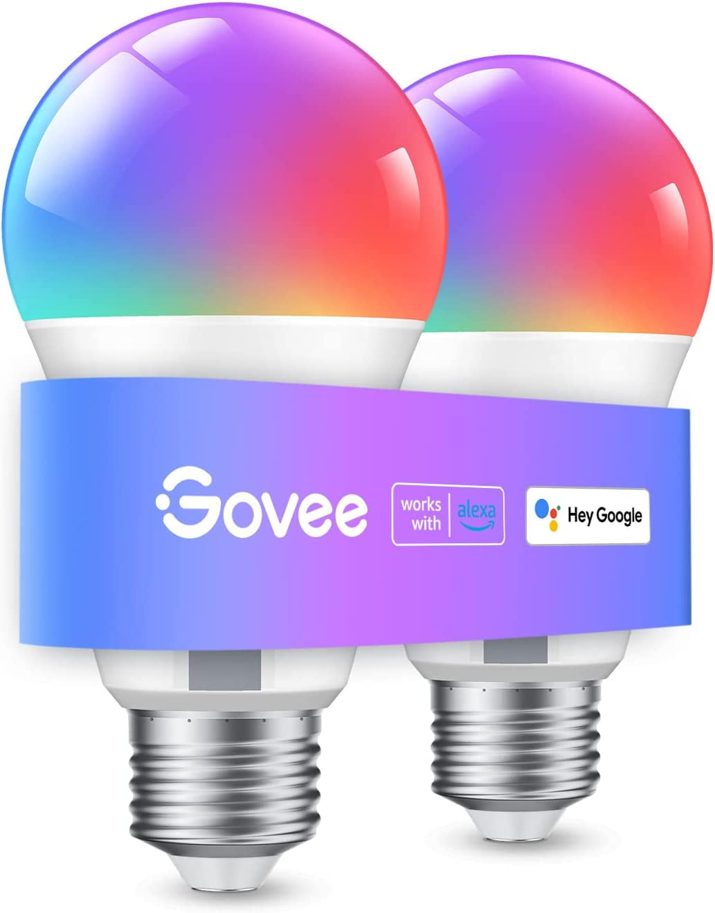 Smart Light Bulbs, WiFi & Bluetooth Color Changing Light Bulbs, Music ...
