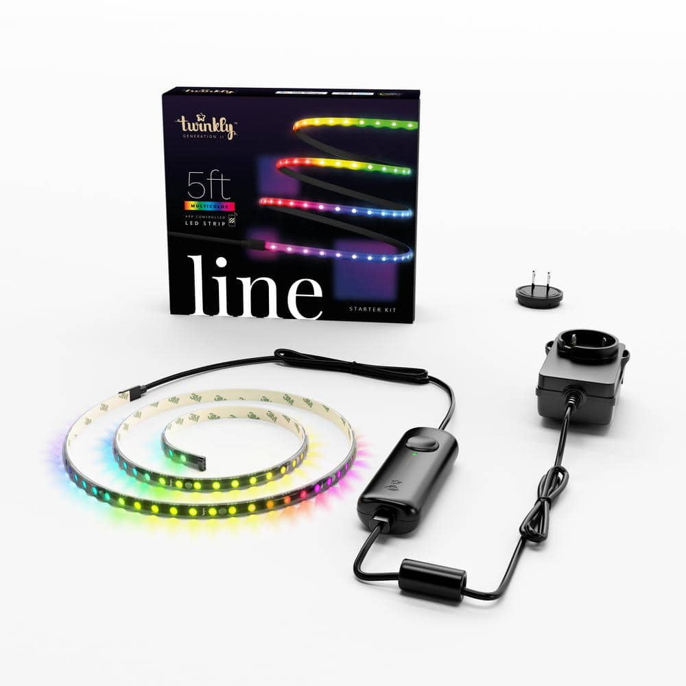 Smart Light Strip-Line 100 RGB LED Gen II Starter Kit - Walmart.com