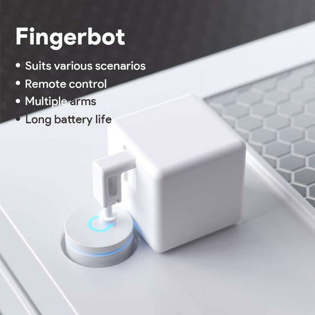 Smart Light Switch Finger Bot, 2 Pack, Control Any Button from your ...