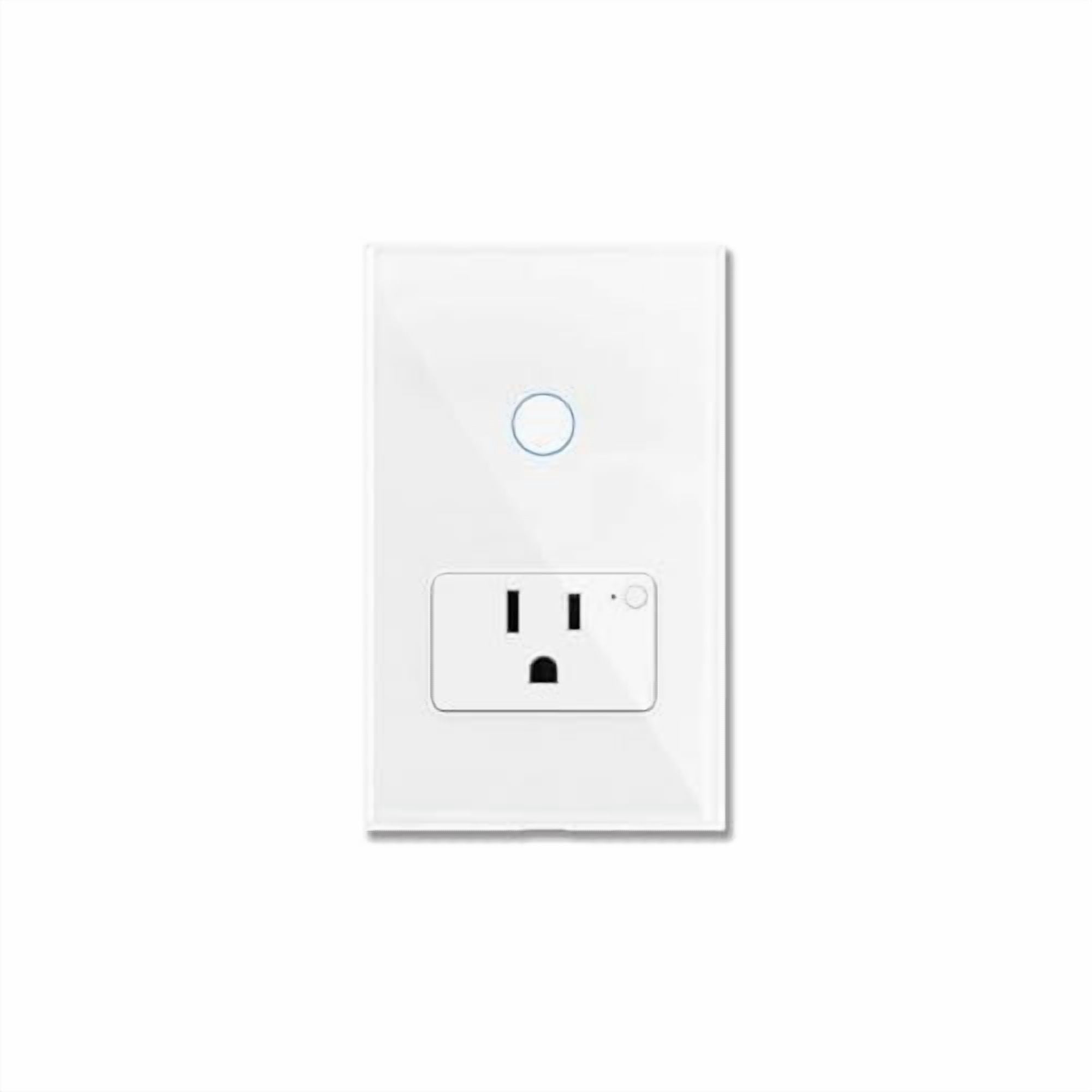 Smart Light Switch, Neutral Wire Required, 2.4GHz WiFi Wall Touch ...