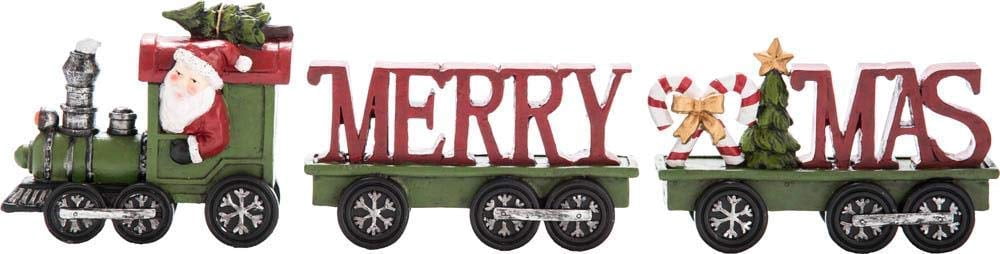 Smart Living Merry Christmas Train Decor Set of 3 - Walmart.com
