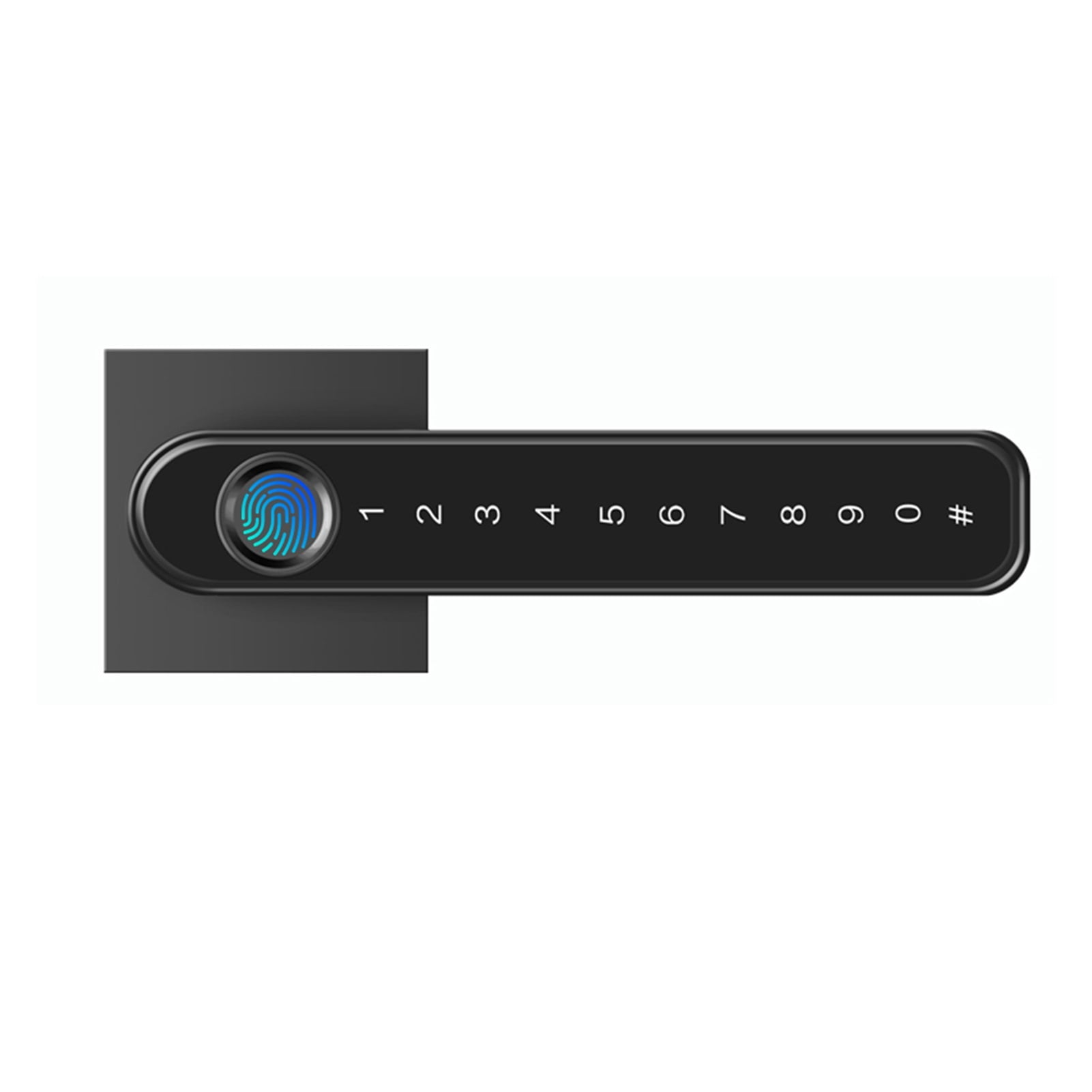 Smart Lock App Control Biometric Fingerprint Password Household Lever ...