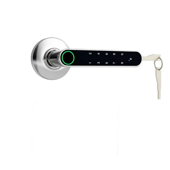 Smart Lock Biometric Fingerprint Door lock Smart Handle Lock ...