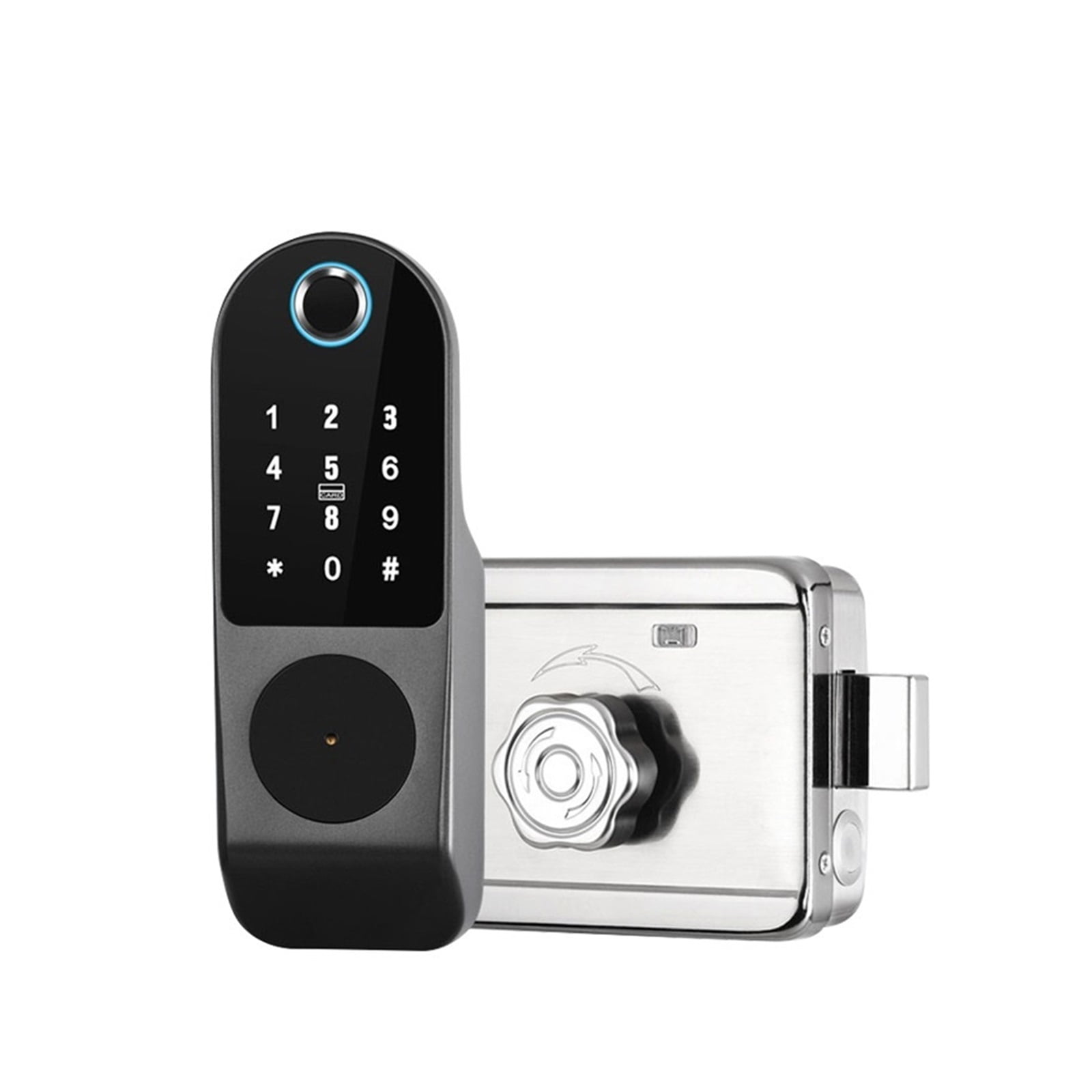 Smart Lock Digital Passcode RFID Card Wifi Fingerprint Electronic Rim ...