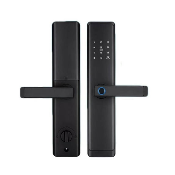 Smart Lock Electronic Digital Keypad Door Lock Works Remotely Control ...