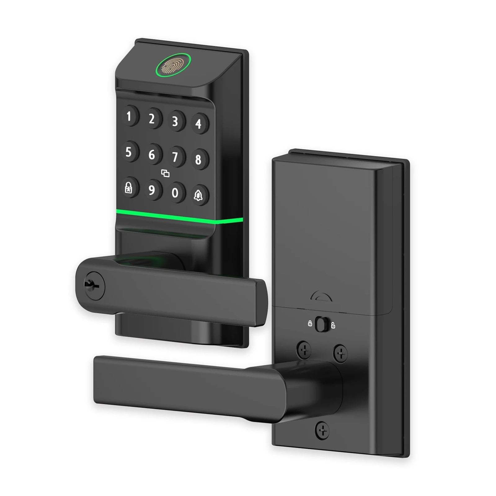 Smart Lock Fingerprint Door Lock Interface Passcode Unlock Electronic ...