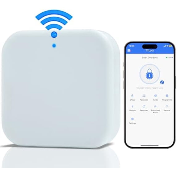 Smart Lock G2 WiFi Gateway,Keyless Entry Door Lock & TT Lock App ...