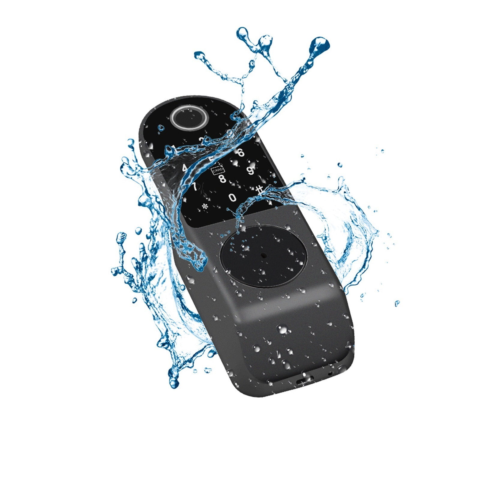 Tuya Control Home Waterproof Smart Fingerprint Door Lock Outdoor ...