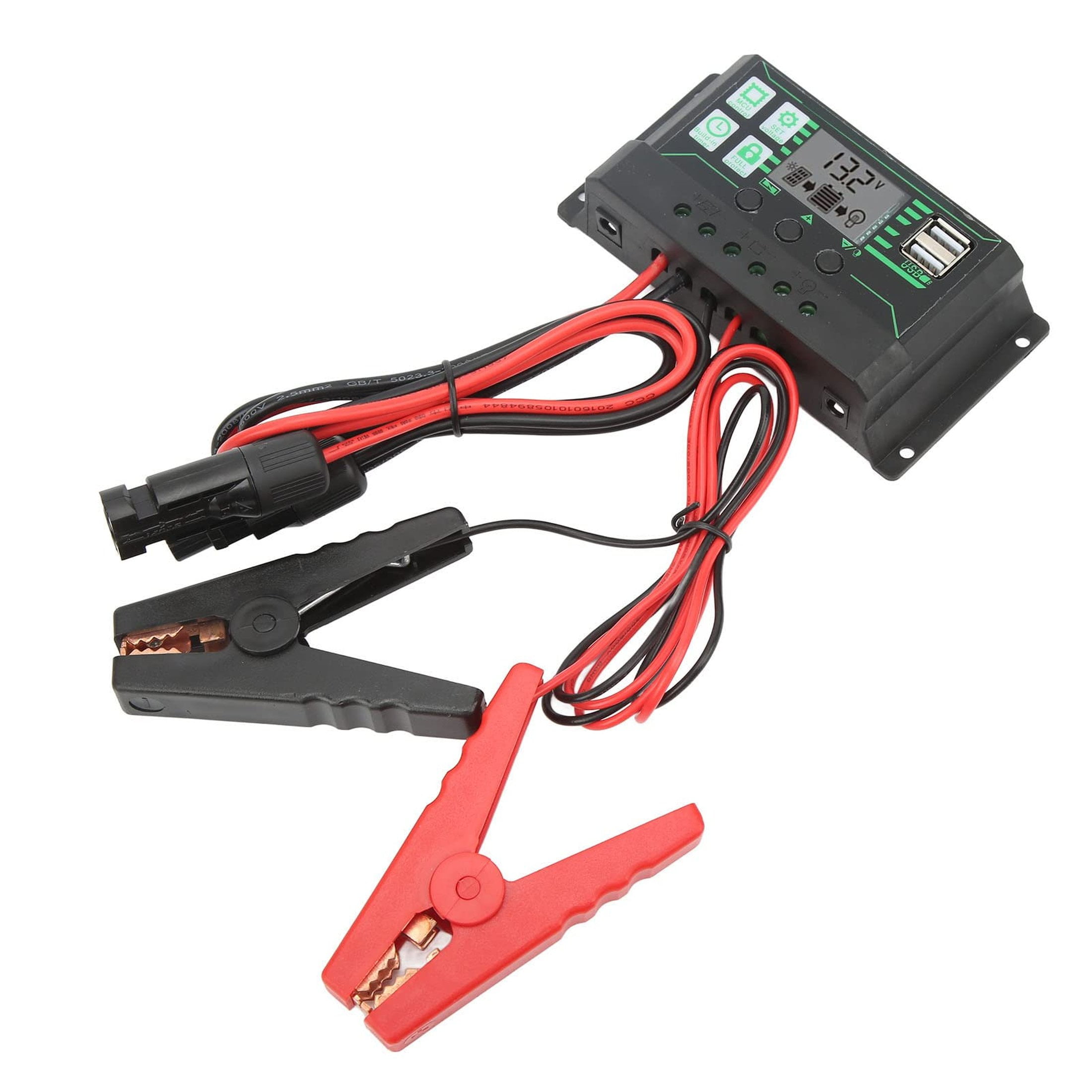 Smart MPPT Solar Charge Controller 12V 24V with LCD Display for 360W ...