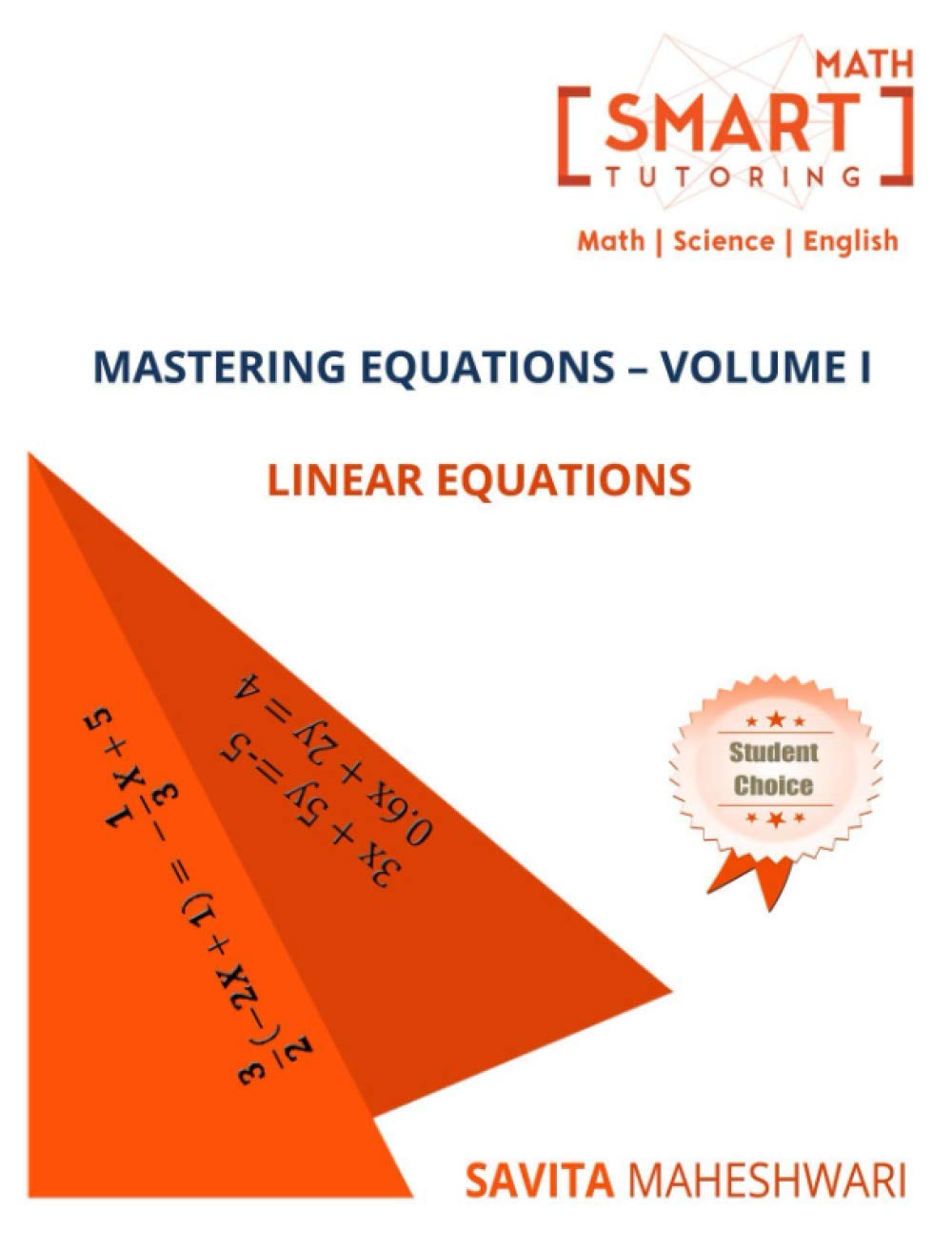 Smart Math Tutoring Workbook series: Mastering Equations Volume 1 ...