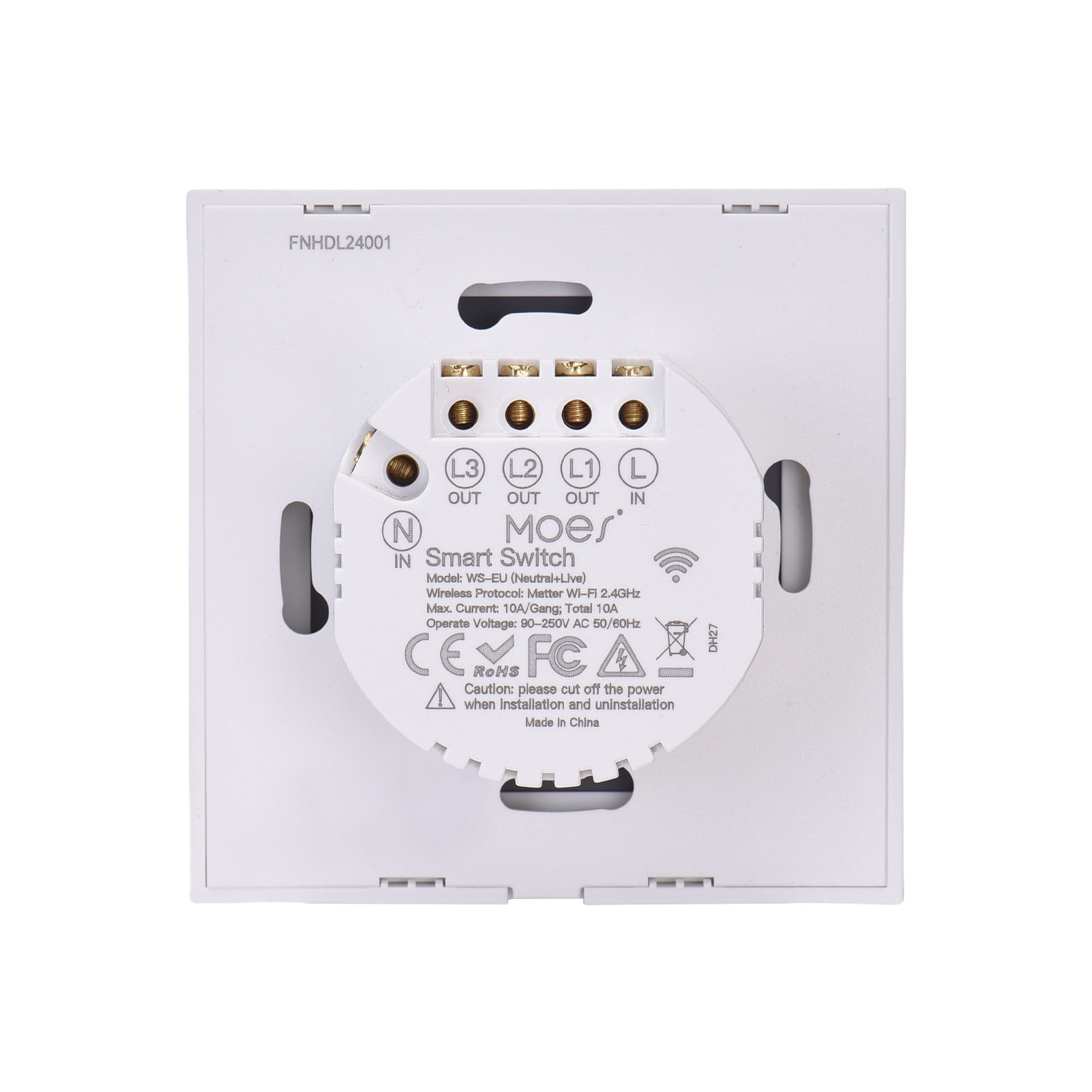 Smart Matter WiFi Glass Switch Wall Touch Light Switch Glass Panel APP ...