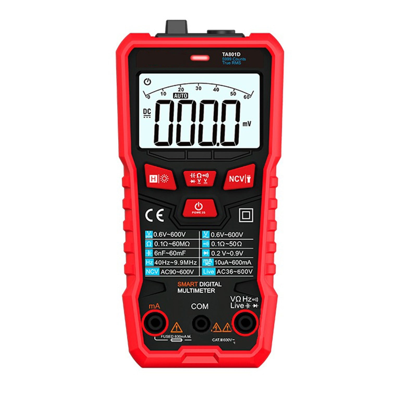Smart Measurement Digital Multimeter Ta801D With User Friendly ...