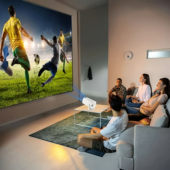 Smart Mini Projector with 4K Decoding & Android 11 OS | Native 1080P ...