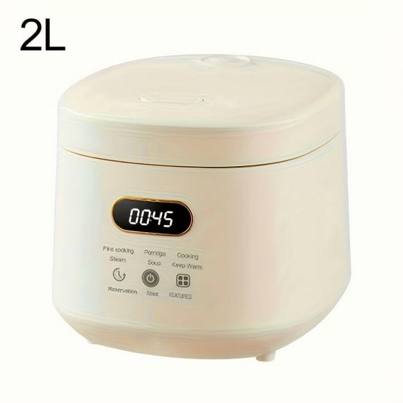 Smart Mini Rice Cooker & Steamer - 2L Portable Multifunction Electric ...