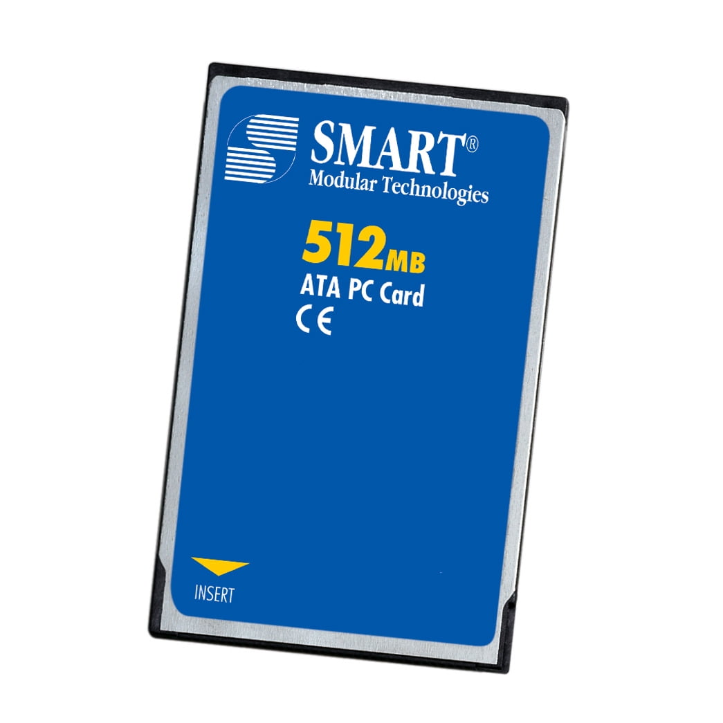 Smart Modular 128MB Industrial Wide-Temperature (-40 ~ +85 C) ATA Flash PCMCIA Card Type I ...