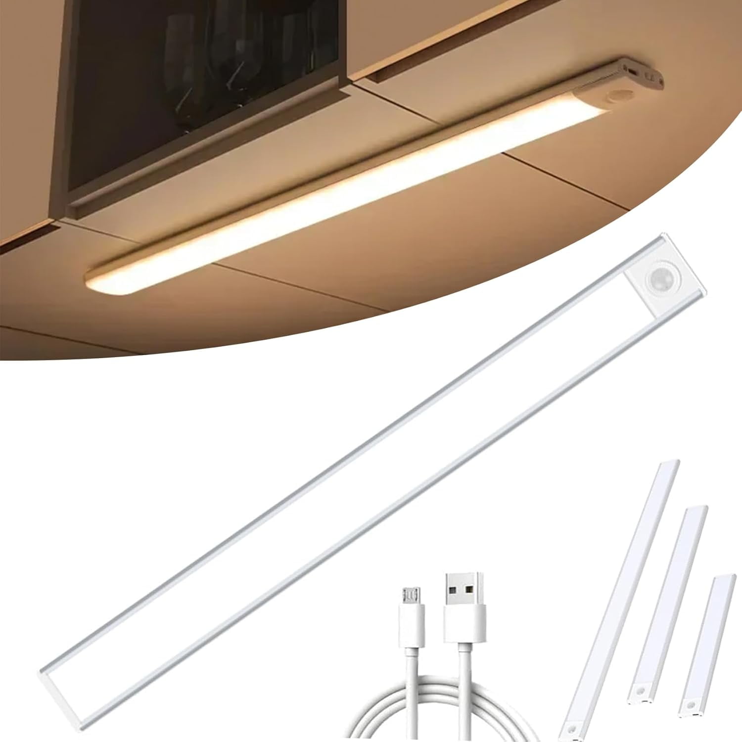 Smart Motion Sensor LED 3.0 New & Upgraded Version, Tiverio Home Motion ...