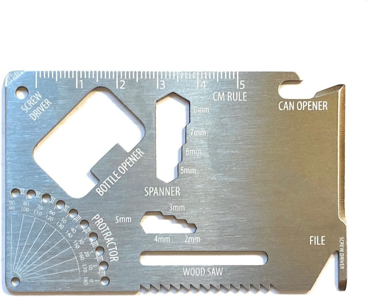 Smart Multi-Functional Tool, Credit Card Size Bottle Opener, Screw ...