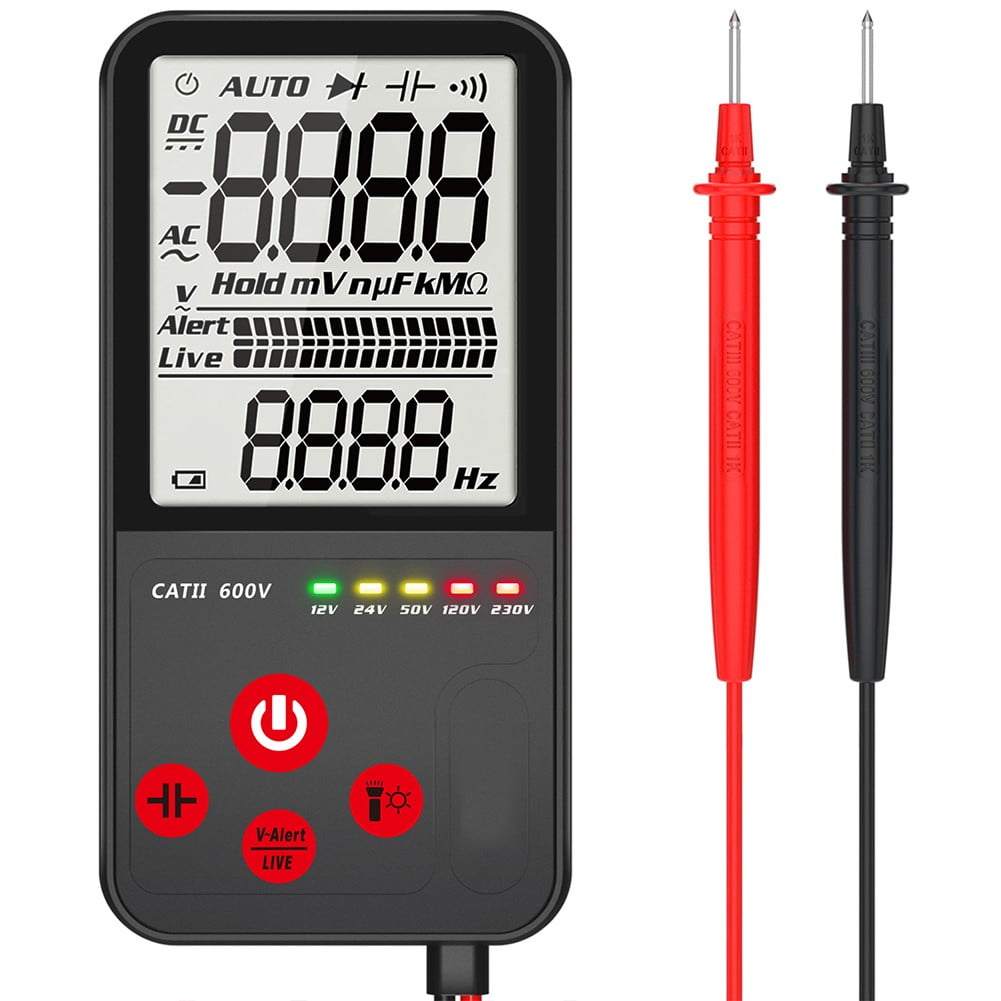 Smart Multimeter Portable Digital Electrical Tester Replacement Tool ...