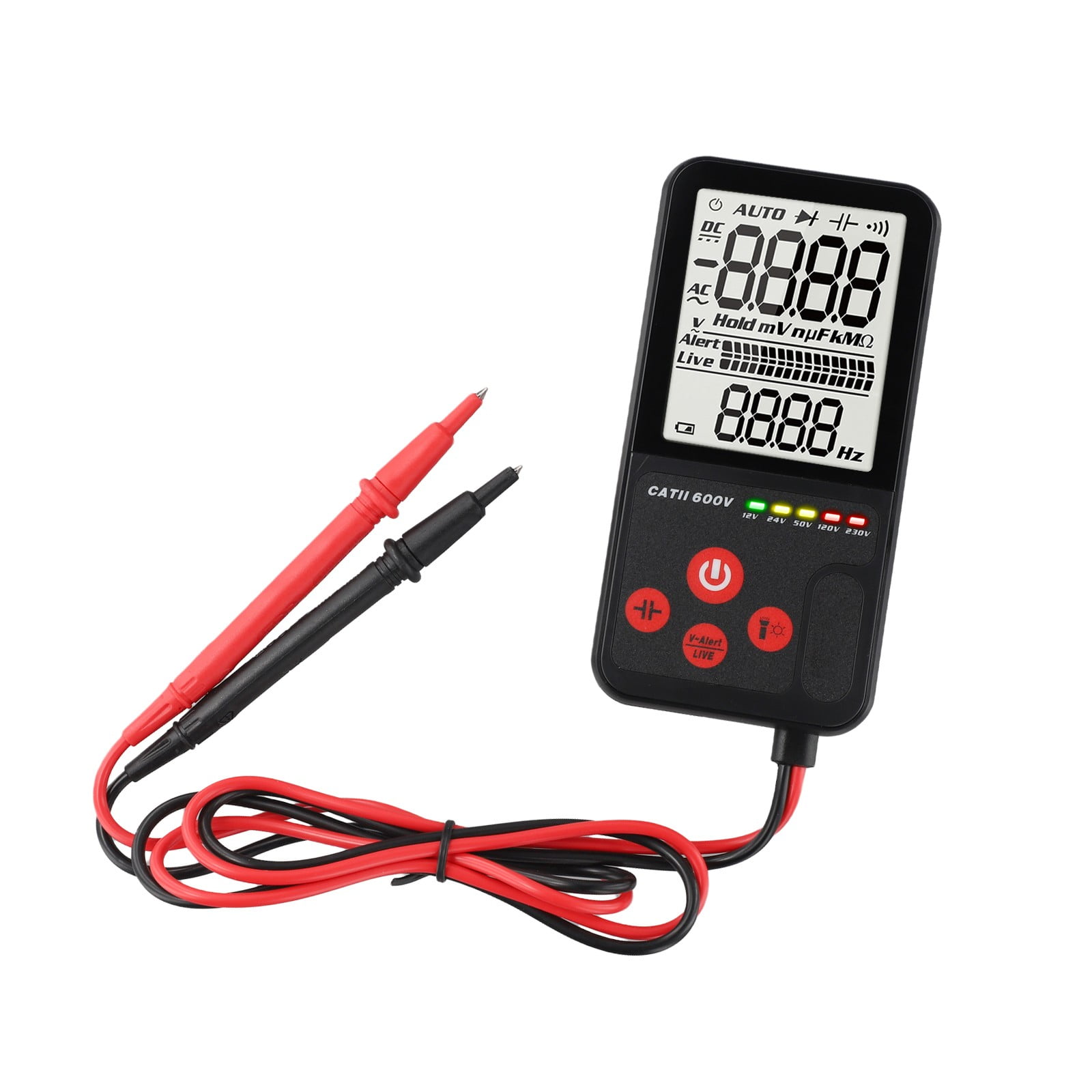 Smart Multimeter Portable Digital Electrical Tester Replacement Tool ...