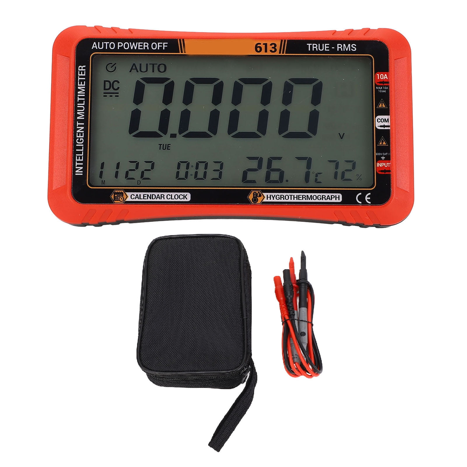 Smart Multimeter with Continuity, Resistance Voltage Testing, Data Hold ...