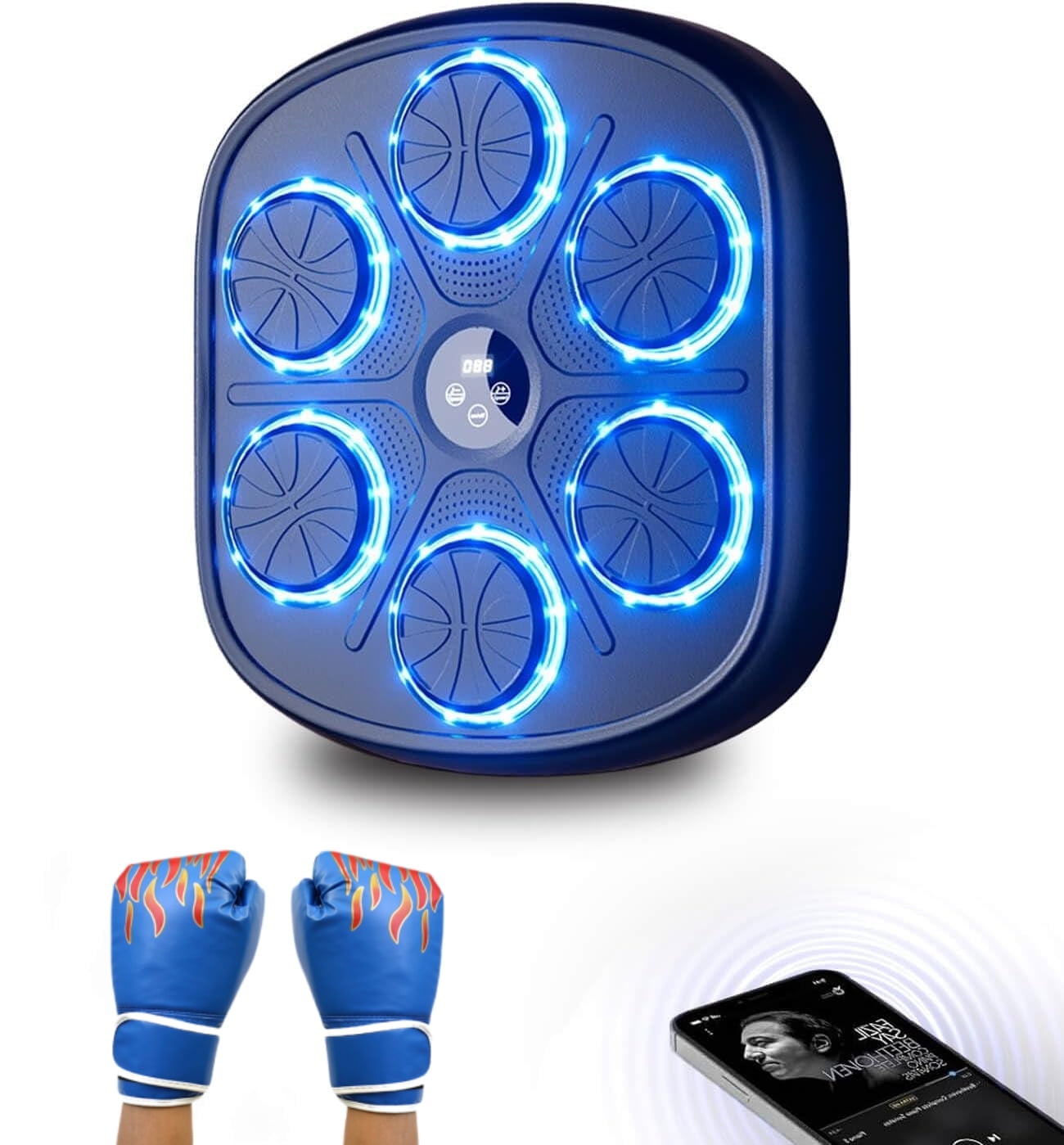 Smart Music Boxing Machine, Boxing Machine Wall Mounted Music with ...