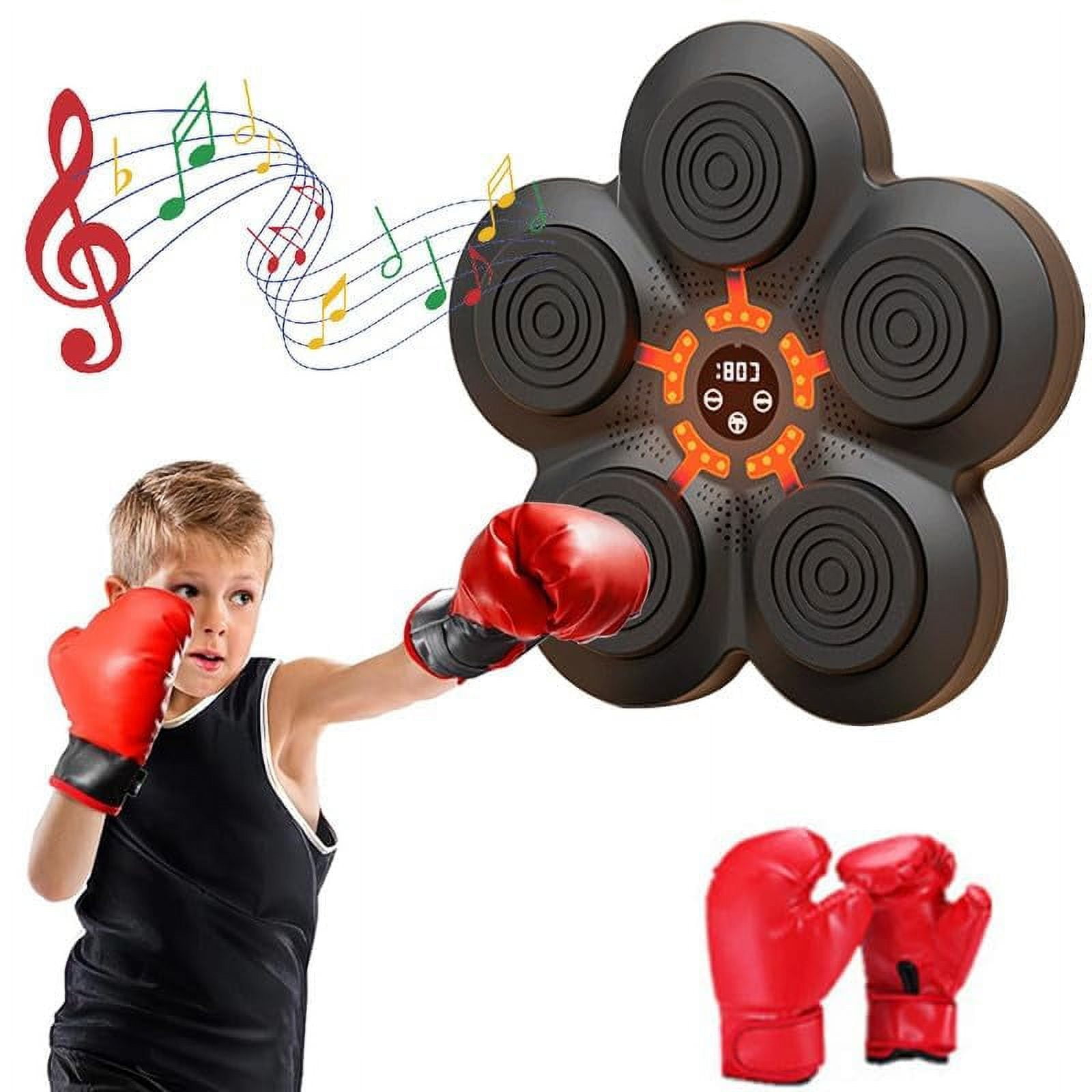 Smart Music Boxing Machine Wall Target LED Lighted Sandbag Relaxing ...