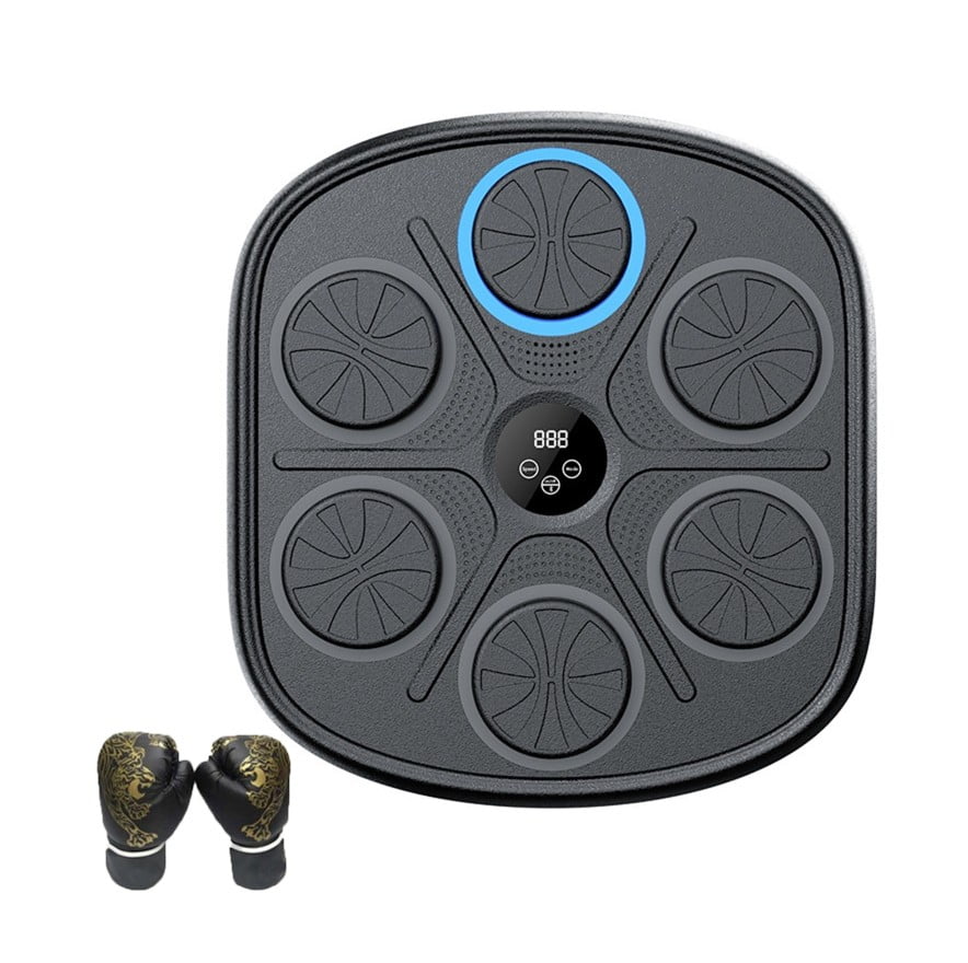Smart Music Boxing Target, Wall-Mounted Bluetooth Boxing Machine ...
