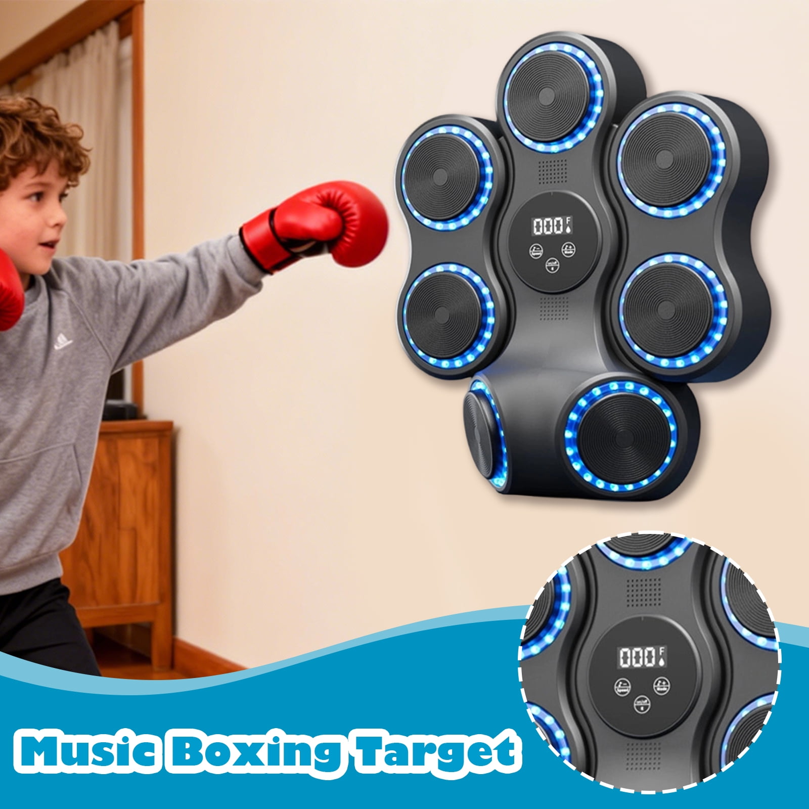 Smart Music Electronic Boxing Machine, Home Boxing Wall Target, Boxing ...