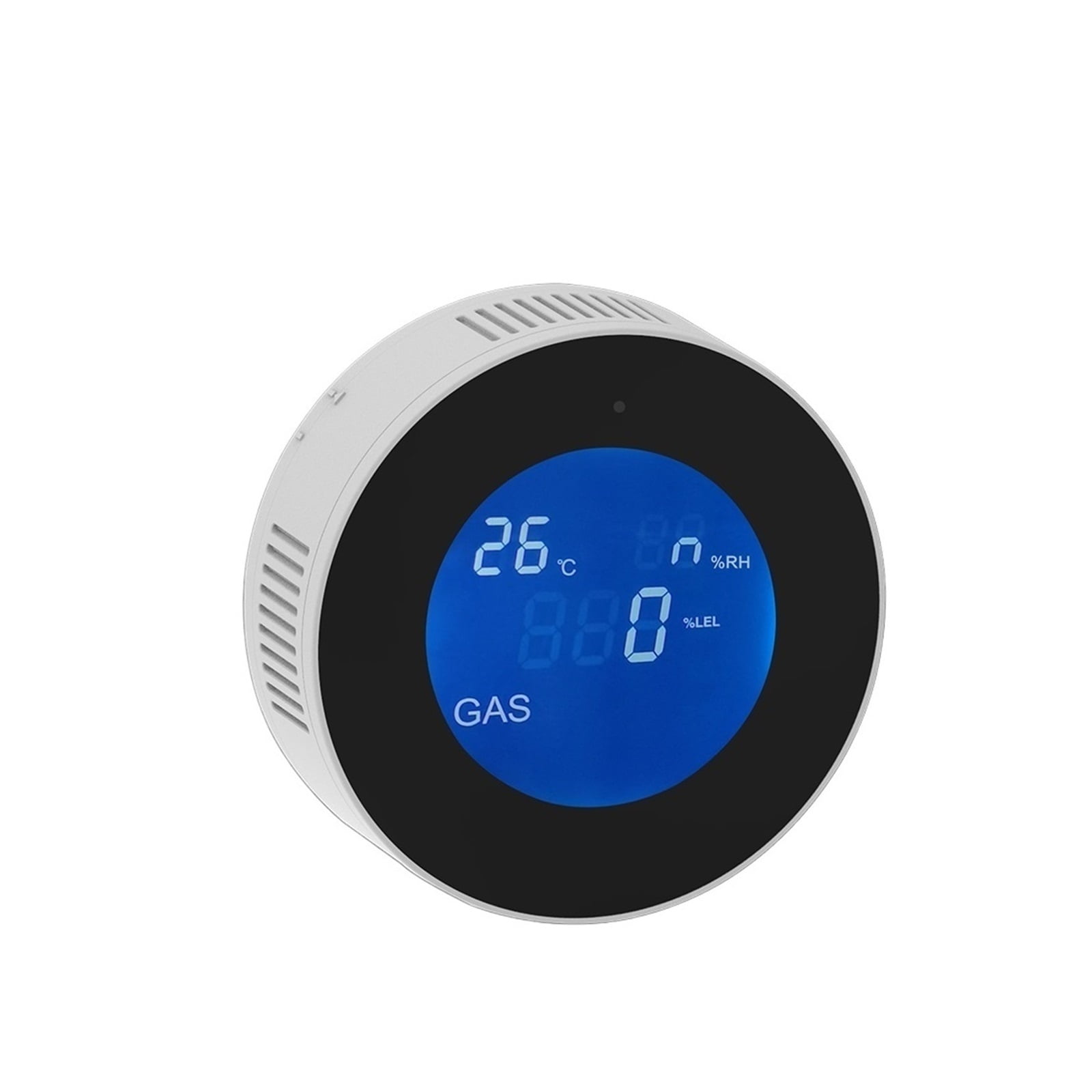 Smart Natural Gas Leakage Detecor Alarm Monitor Digital LCD Temperature ...