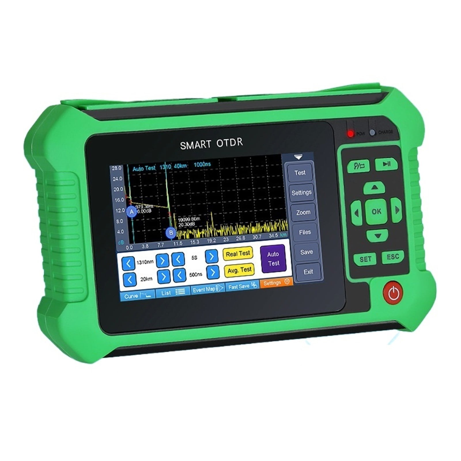 Smart OTDR(Built-in OPM/OLS/VFL)Multifunctional Optical Time Domain ...
