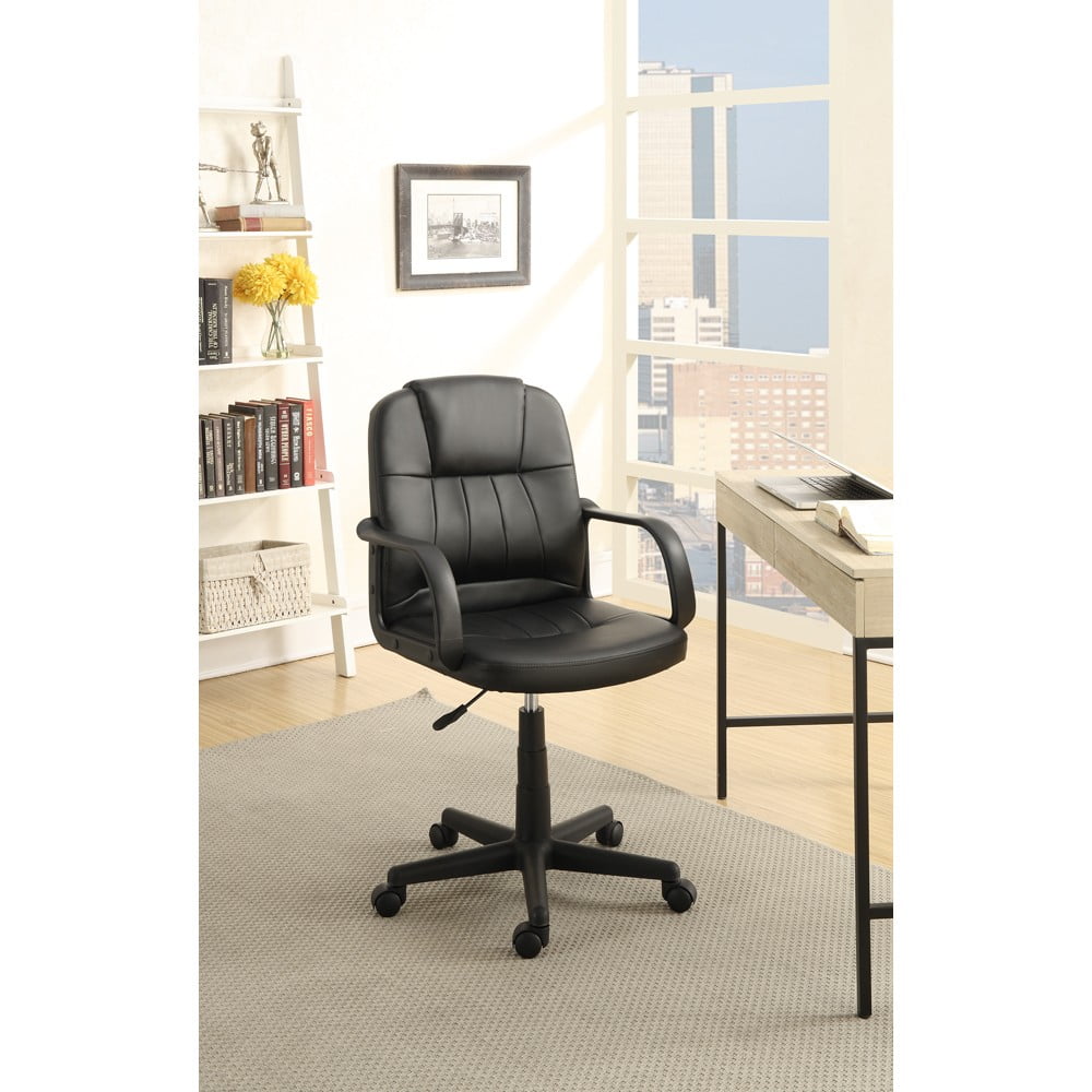 Smart Office Chair With Gaslift Adjustable Height, Black - Walmart.com