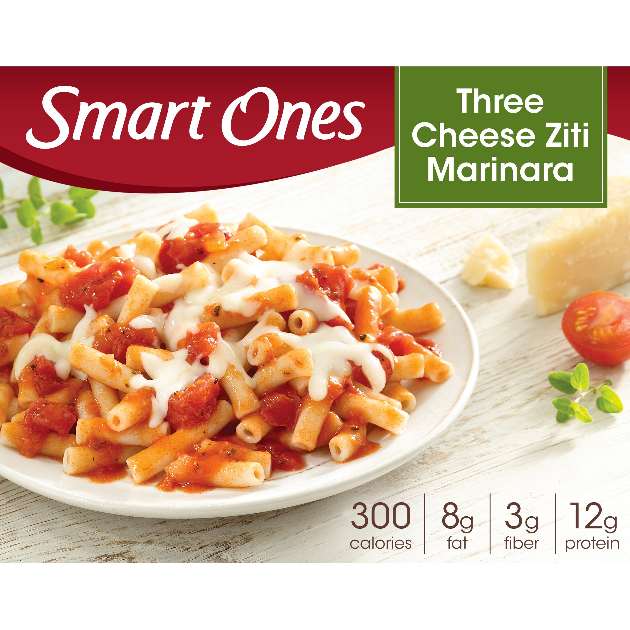 Smart Ones Three Cheese Ziti Marinara Frozen Meal, 9 Oz Box - Walmart.com
