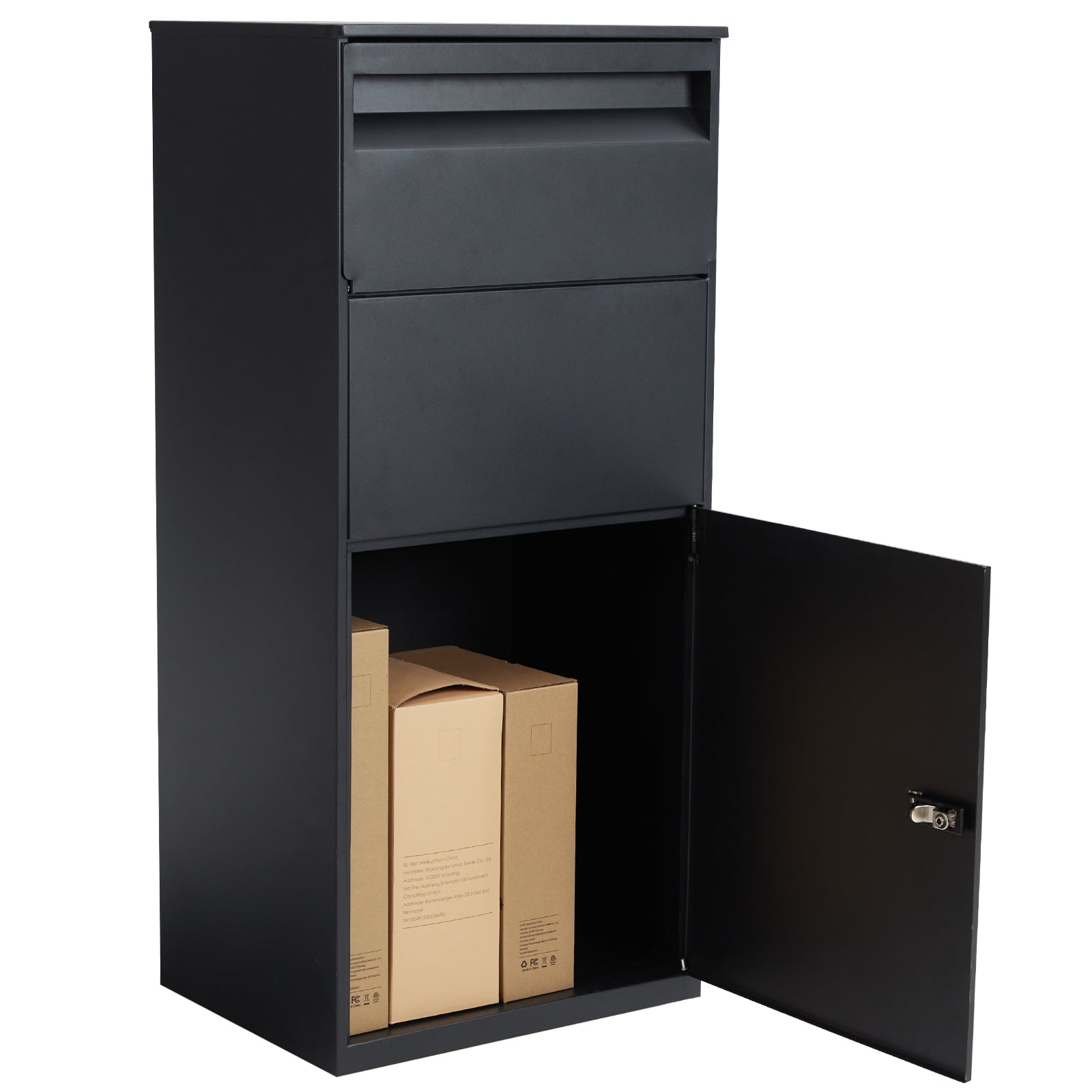 Smart Package Delivery Box for Outside, Freestanding Lockable Parcel ...