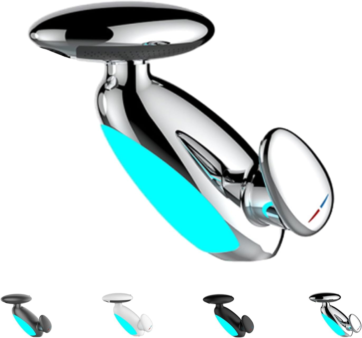 Smart Penguin Faucet, Smart LED Light Bathroom Faucet, Swivel Sink 4 ...