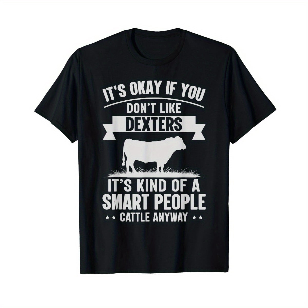 Smart People Cattle Farmer - Cow Breed Dexters T-Shirt - Walmart.com