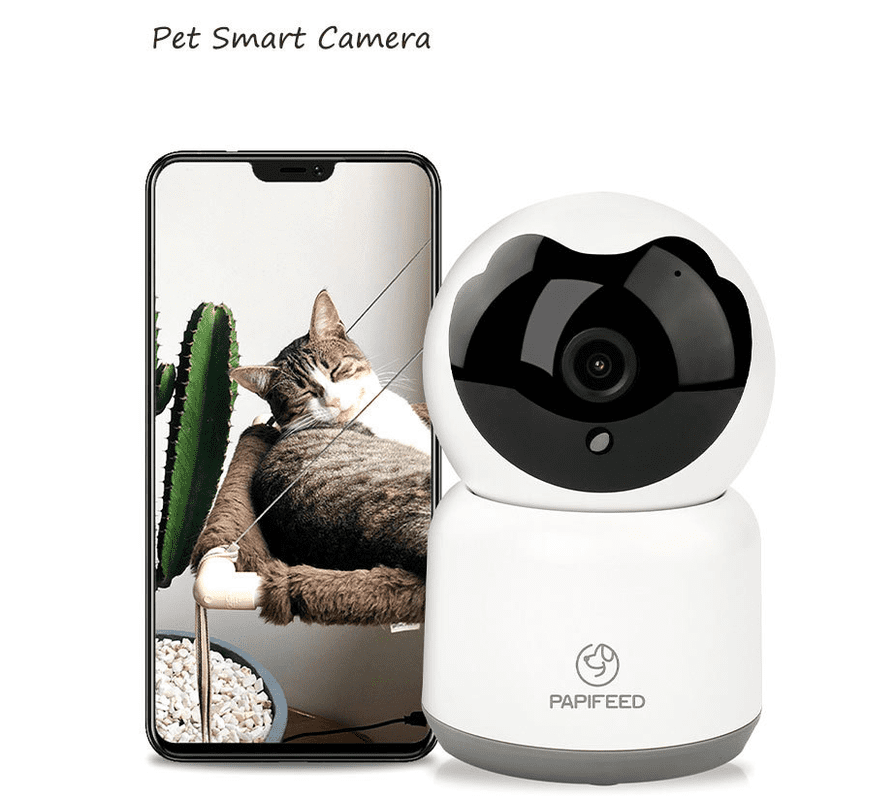 Smart Pet Camera with 1080P HD, Night Vision, Multi-Device Viewing, and ...