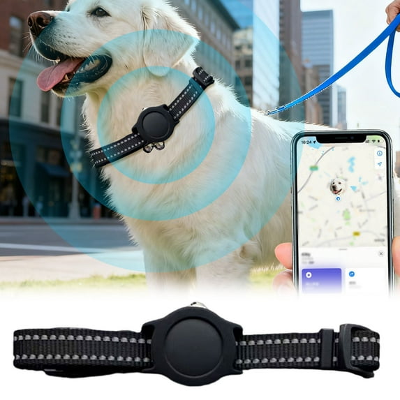 Smart Pet GPS Tracker Collar, Real Time Location Finder for Dogs & Cats ...