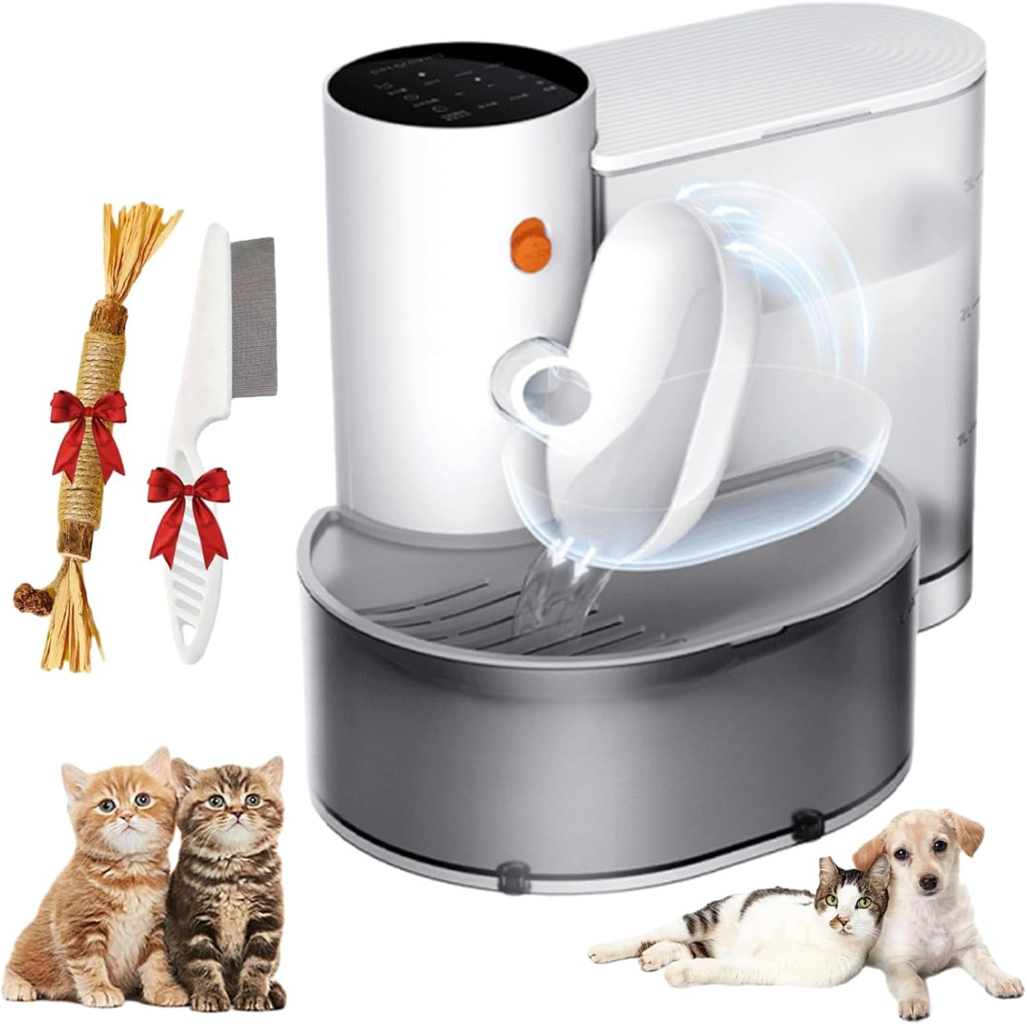 Smart Pet Water Fountain, Smart Pet Water Fountain No Filter, Smart Pet ...