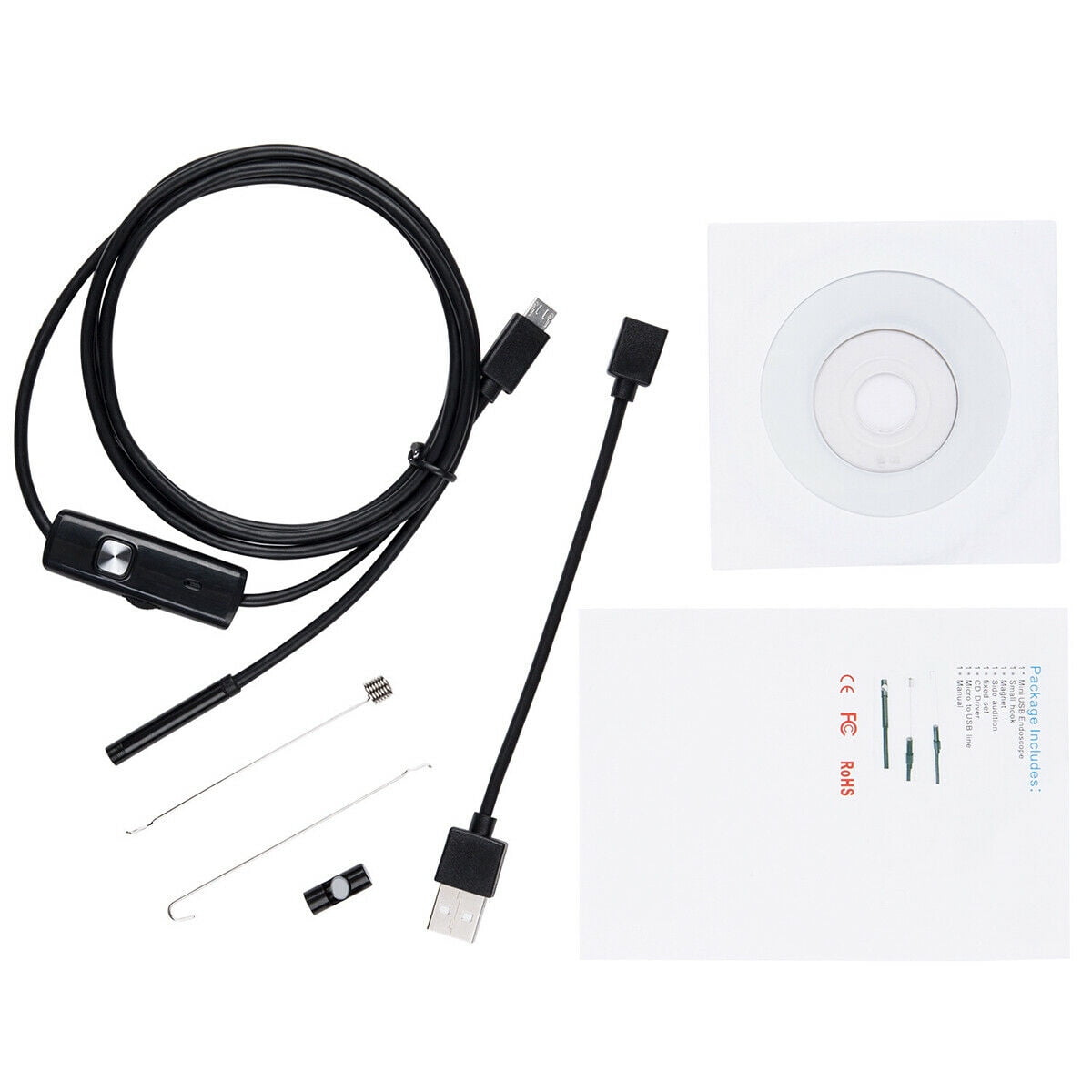 Smart Phone Industrial Endoscope IP67 Waterproof Wifi Endoscopy USB ...