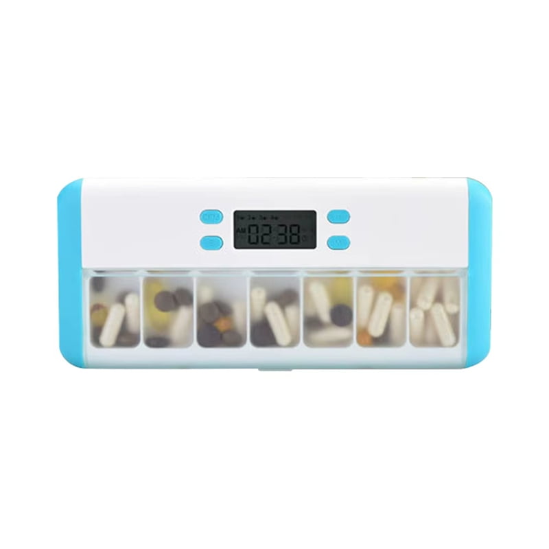 Smart Pill Organizer Electronic Timing Reminder Storage Case Timer ...